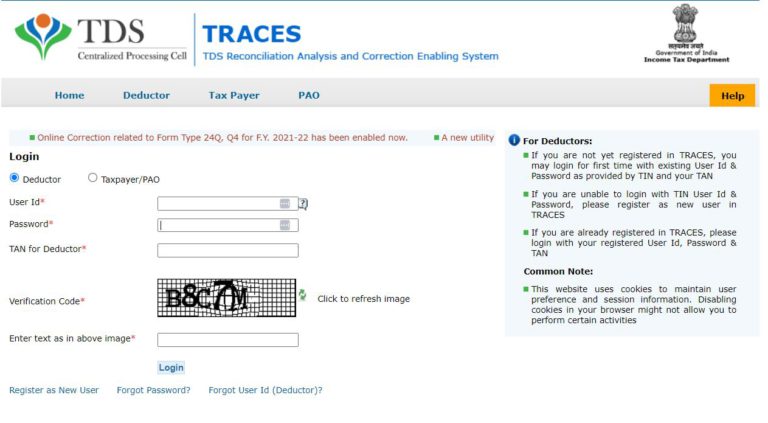How to generate Form-16A for payments other than Salary