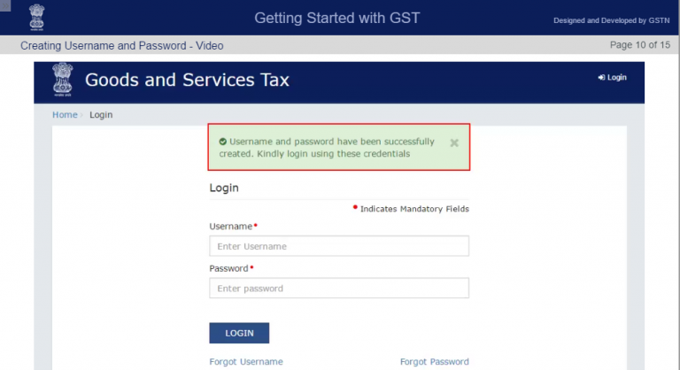 GST Enrollment : Process for Goods and Services Tax Enrollment