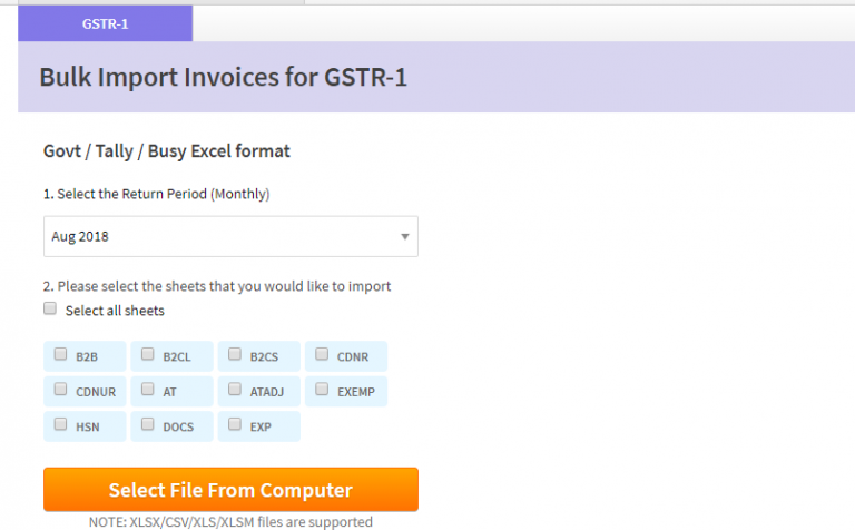 Guide to File GSTR-1 using ClearTax GST Software