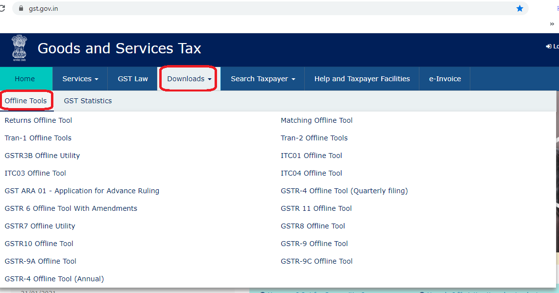 Login To Government Gst Portal Wwwgstgovin