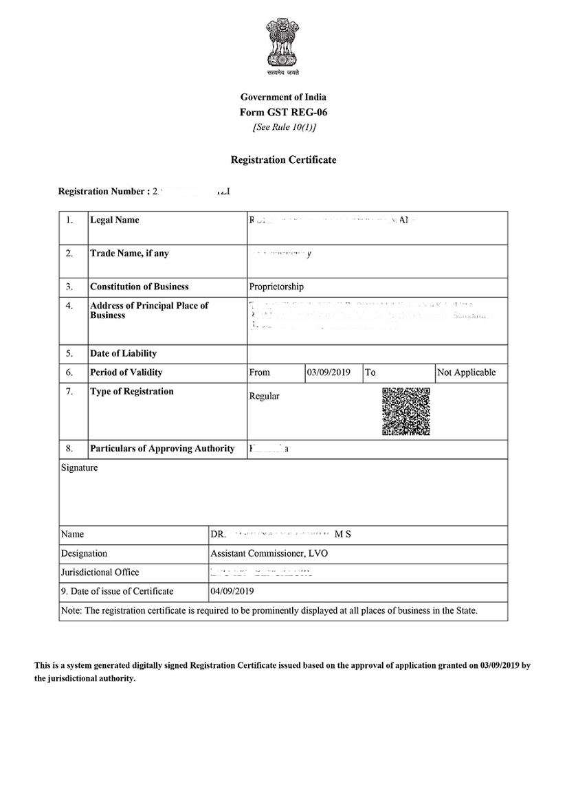 GST Registration Certificate - How to Download it from the GST Portal?