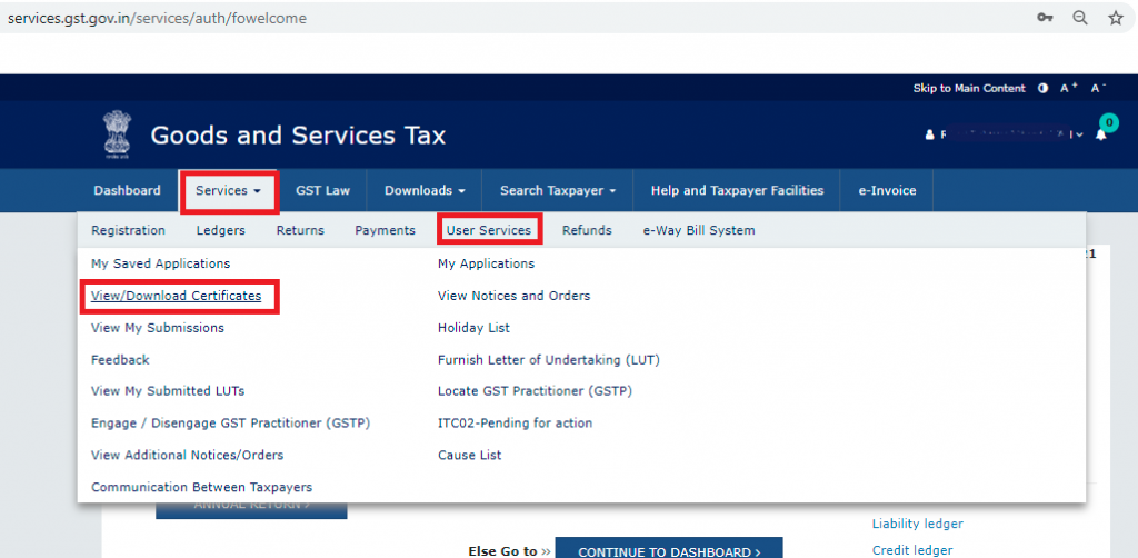 GST Registration Certificate - How to Download it from the GST Portal?