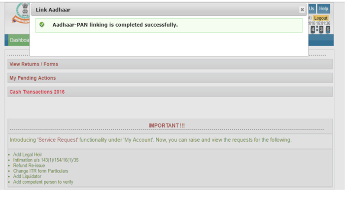 How to Link Aadhaar Number to PAN?