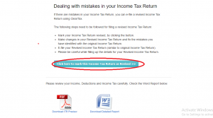 How to Revise your Income Tax Return?