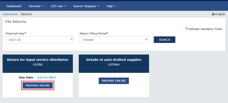 How to File GSTr-06 on GST Portal?
