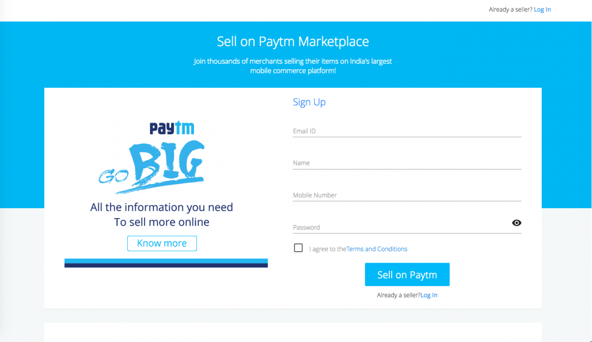 Paytm Seller Registration - How to Register as a Seller on Paytm