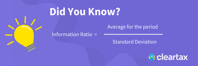 Information Ratio ( IR ) - Definition & Formula