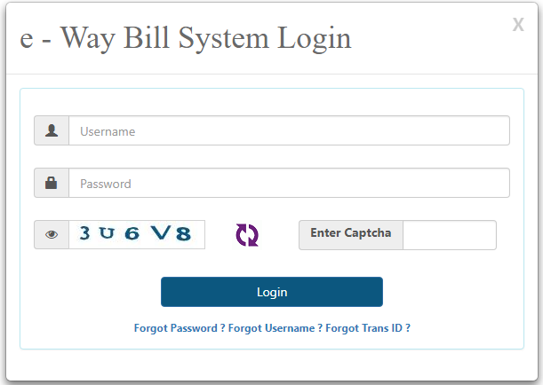 E Way Bill Portal Login Guide - https://ewaybillgst.gov.in/