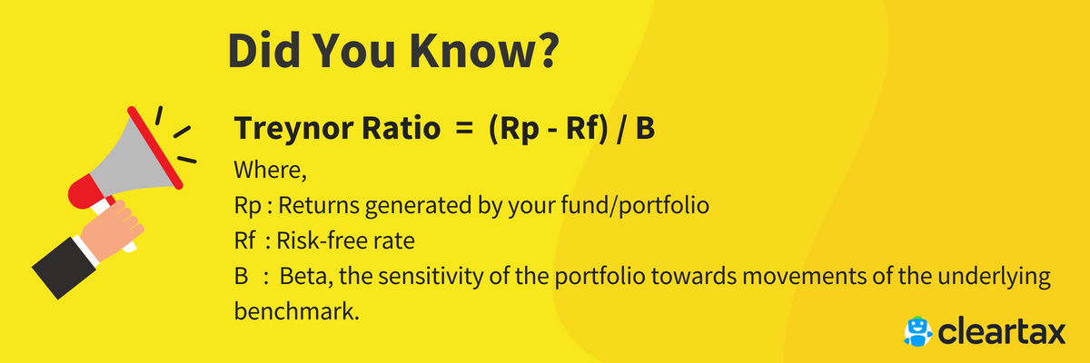 Treynor Ratio : Meaning, Calculation, How to use it and More