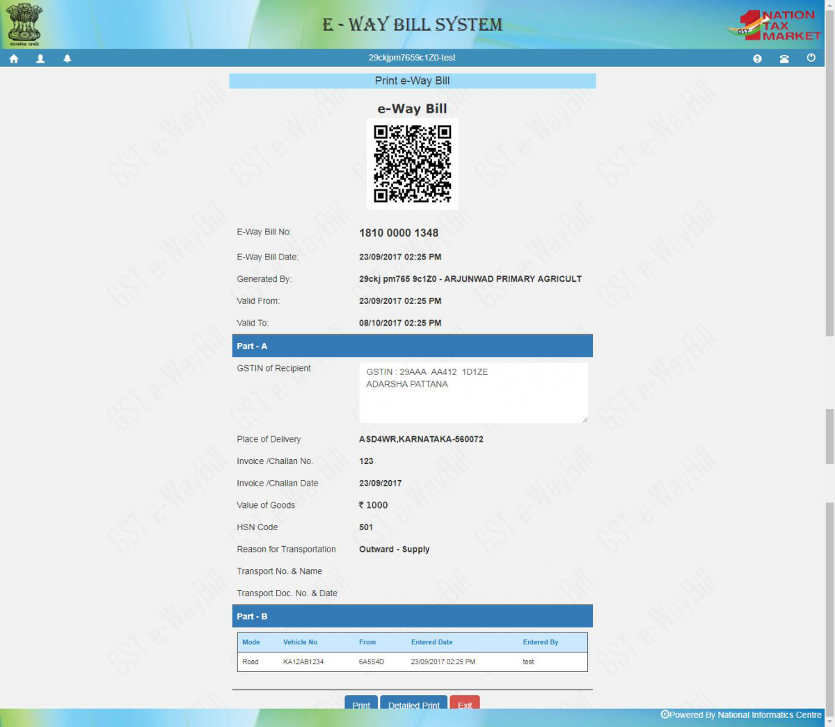 How to Generate E Way Bills on ewaybill portal? - Taxup India