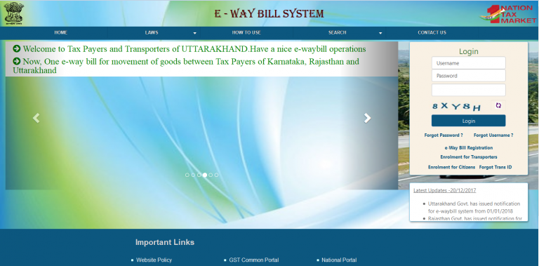How to Generate E Way Bills on ewaybill portal? - Taxup India