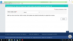 ITC 01 - Step by Step Guide to File a form to claim ITC for New GST ...