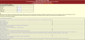 Form 49B for TAN Application: Instructions for Filing Form 49B