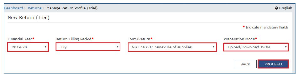How to Upload Data in GST ANX-1 - New GST Return Offline Tool