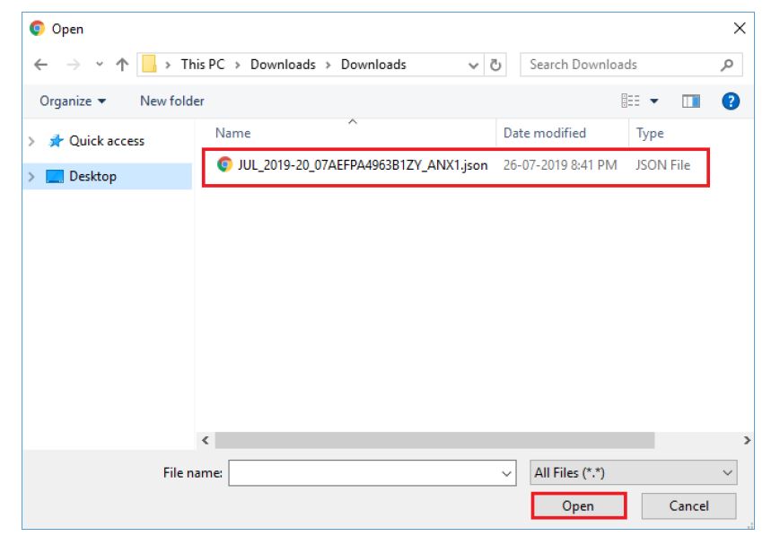 How to Upload Data in GST ANX-1 - New GST Return Offline Tool