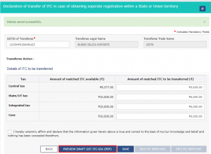 ITC-02A Form under GST: Applicability and Procedure to file on GST Portal