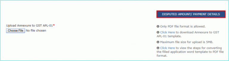 How to file an appeal against Demand Order in Form APL-01 on GST portal?