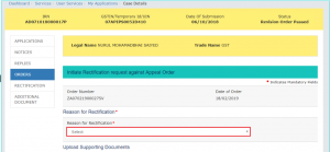 How to file an appeal against Demand Order in Form APL-01 on GST portal?