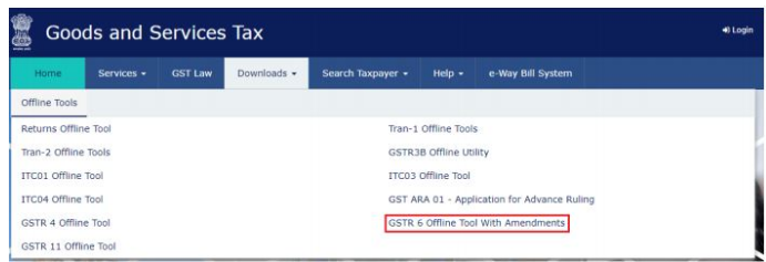 How to File GSTR-6 with Offline Utility Tool