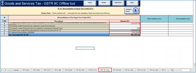 Step by Step Guide to File GSTR-9C using Offline Utility