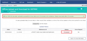Step by Step Guide to File GSTR-9C using Offline Utility
