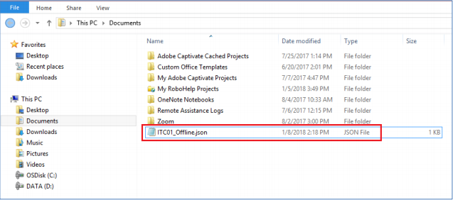 How to file Form GST ITC-01 using the offline tool?