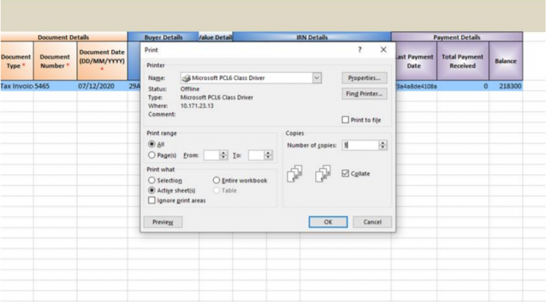 Steps to generate e-Invoices using GePP facility on the IRP