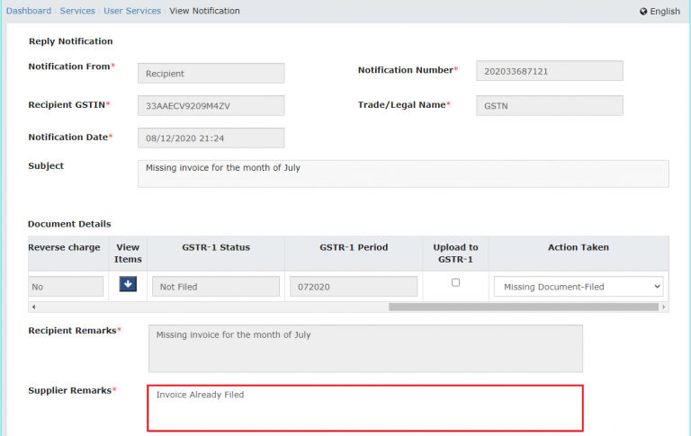 Communication between Taxpayers on GST portal: Steps to use and Complete Guide