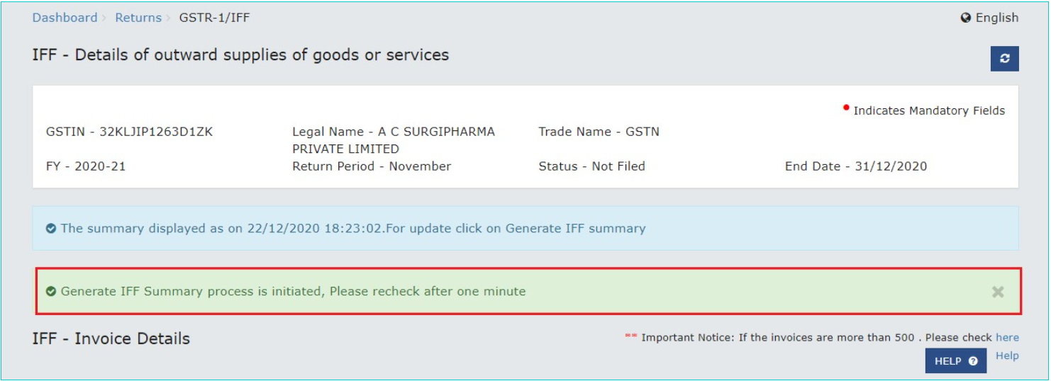 IFF - Step-by-Step Process For Uploading Invoices Using the Invoice ...