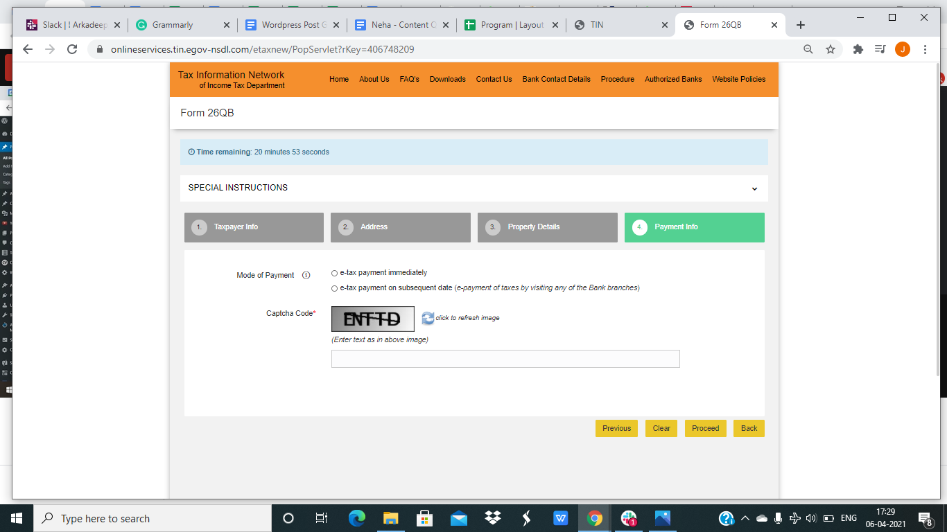 How to file TDS on the Sale of Property