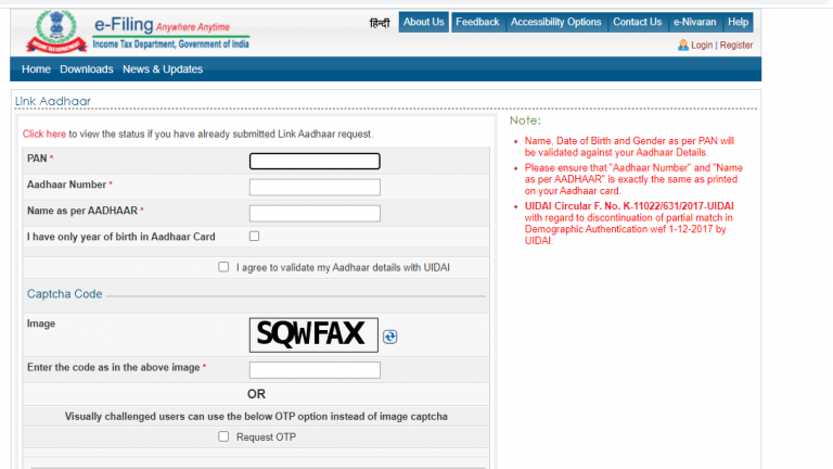 How to E-verify your Income Tax Return using Aadhar Card - EVC