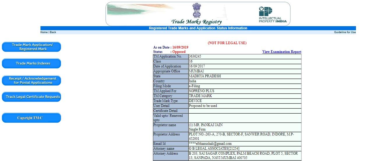 How To Check Trademark Status - Application for Registering Trademark