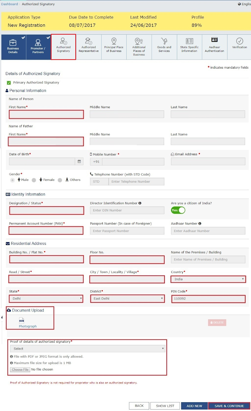 How to Register for GST Online - Guide for GST Registration Process Online
