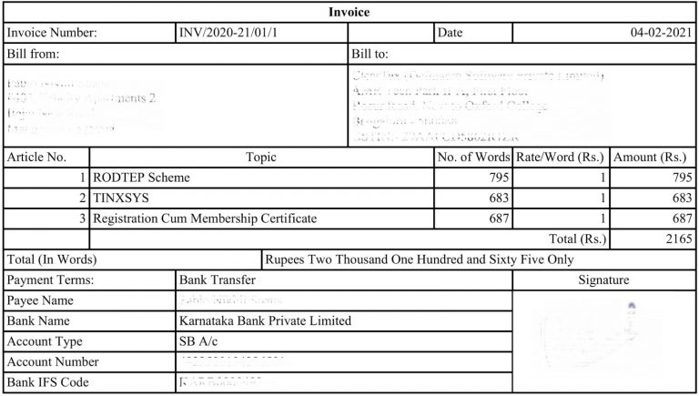 How to Raise an Invoice as a Freelancer - Template, Format & Contents