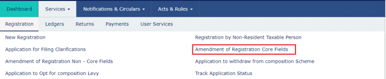 How to change GST registration details of a business?