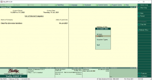 How to enter HSN Code in Tally ERP 9 Release 6