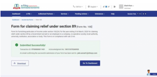 Claim Income Tax Relief under Section 89(1) on Salary Arrears