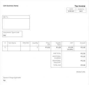Tax Invoice Formats: Benefits, ideal contents, sample formats for use