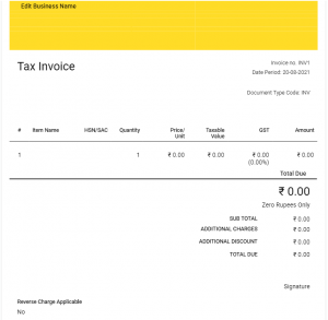Tax Invoice Formats: Benefits, ideal contents, sample formats for use