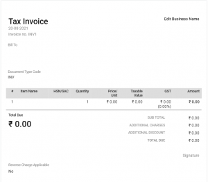 Tax Invoice Formats: Benefits, ideal contents, sample formats for use